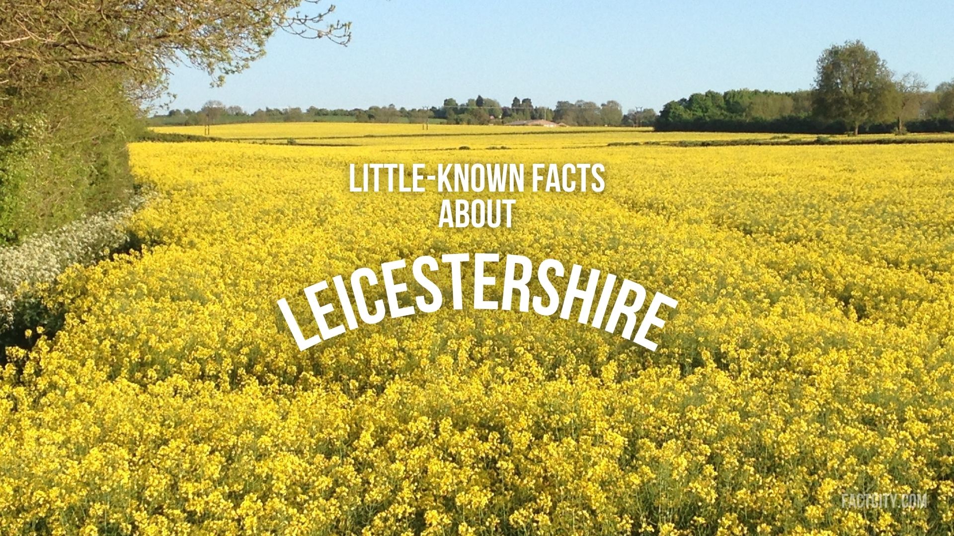 10 Little-Known Facts about Leicestershire - Fact City