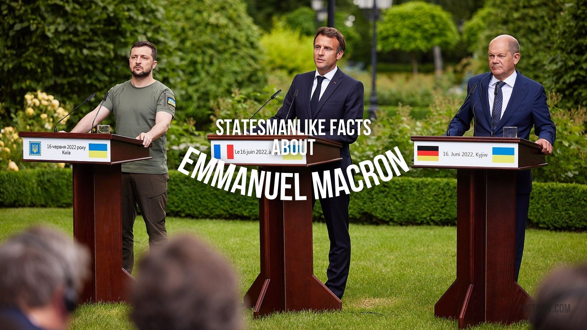 10 Statesmanlike Facts About Emmanuel Macron - Fact City